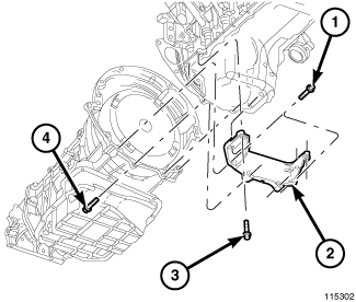 5.7 engine removal and transmission brace? | Dodge Durango Forum