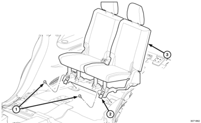 2021 Dodge Durango Third Row Seat Latch | Dodge Durango Forum