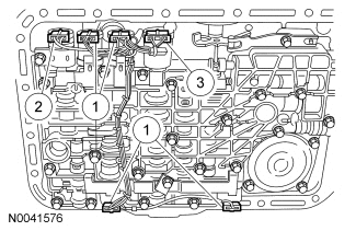 5R55E shift solenoid A (1-2) location. | The Ranger Station